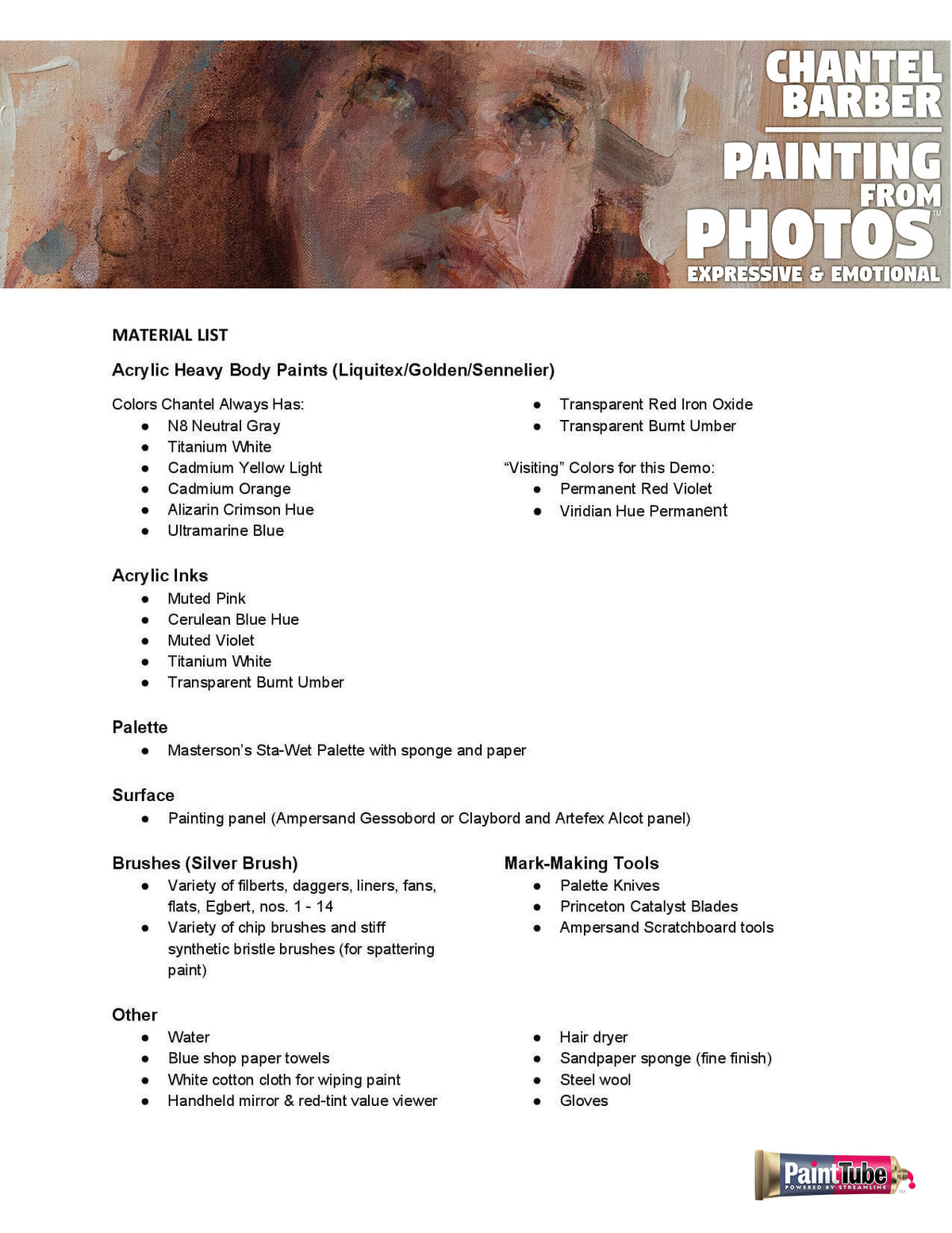 Chantel Barber: Painting From Photos - Expressive & Emotional ...