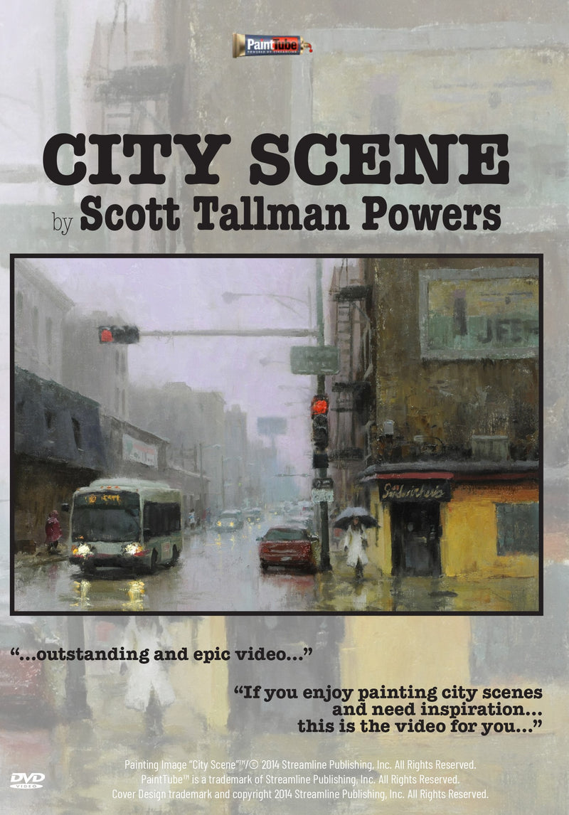 Scott Tallman Powers - City Scene - PaintTube.tv