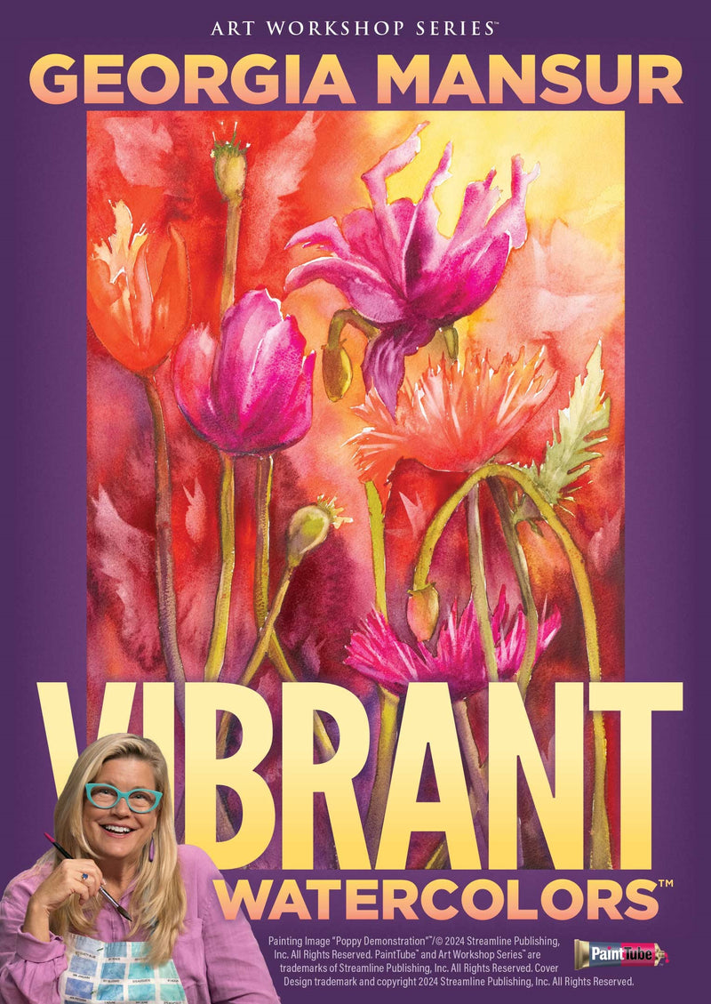 Georgia Mansur: Vibrant Watercolors - PaintTube.tv