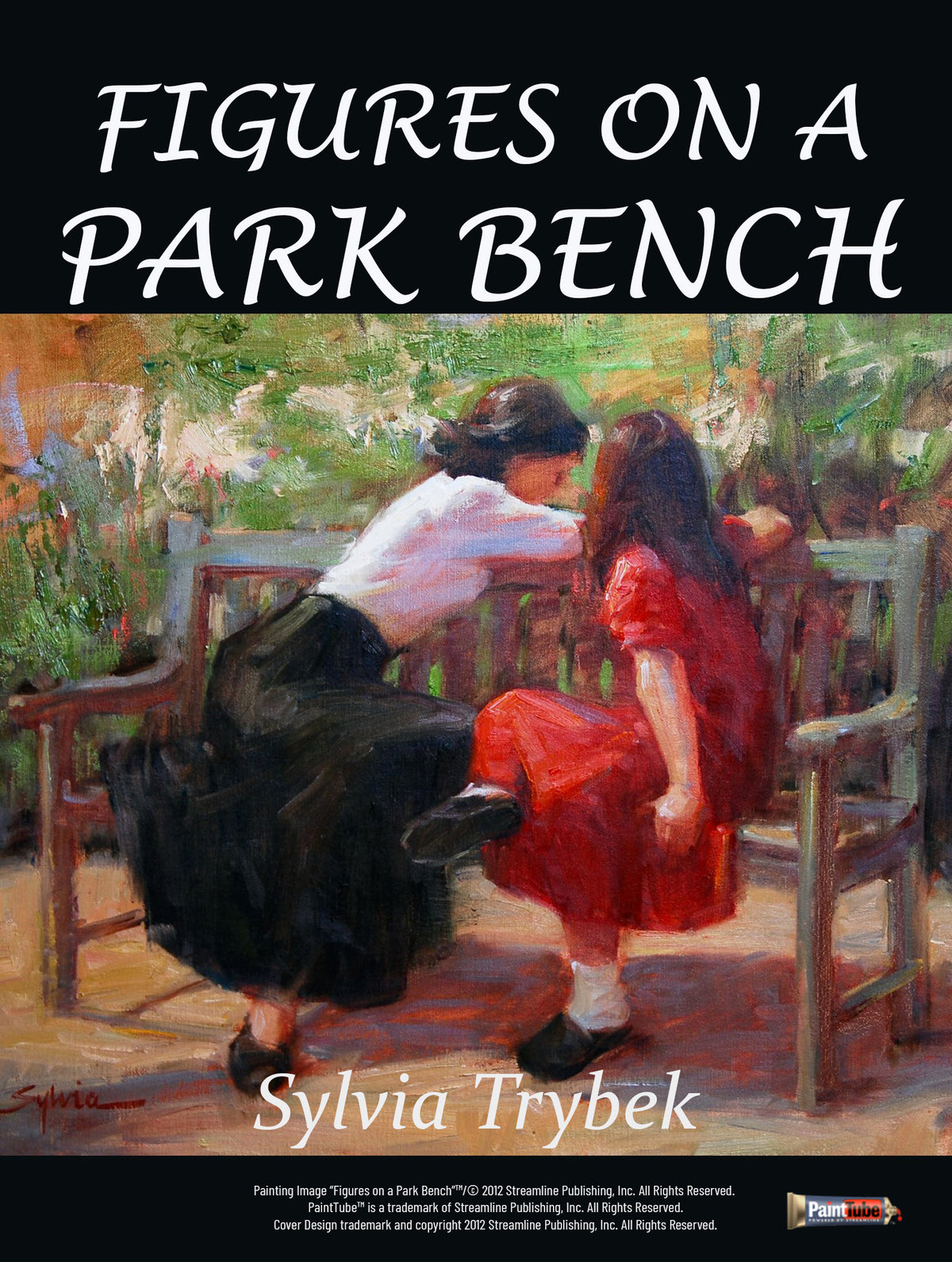 Sylvia Trybek - Figures on Park Bench - PaintTube.tv