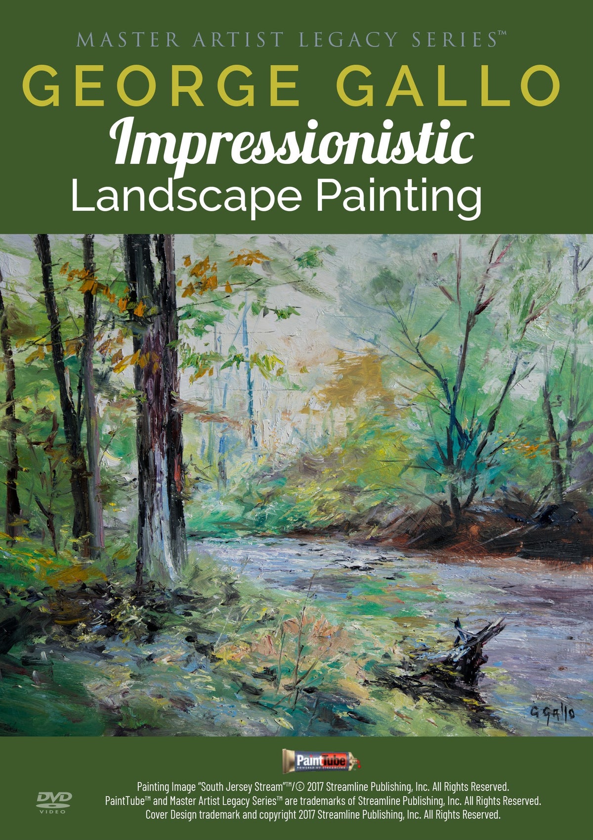 George Gallo - Impressionistic Landscape Painting - PaintTube.tv