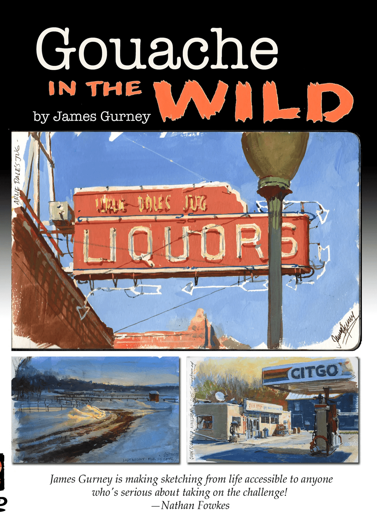 James Gurney: Gouache in the Wild - PaintTube.tv