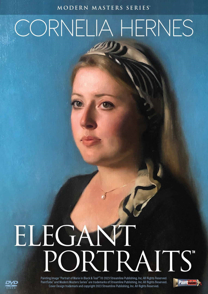 Cornelia Hernes: Elegant Portraits - PaintTube.tv