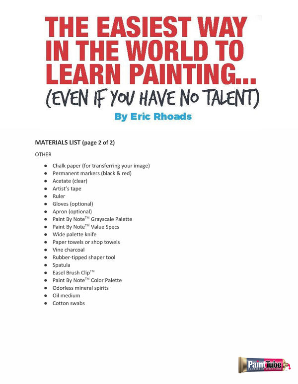 The Easiest Way in the World to Learn Painting (Even If You Have No Ta ...
