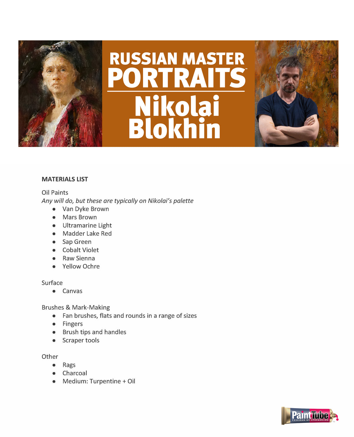 Nikolai Blokhin: Russian Master Portraits - PaintTube.tv