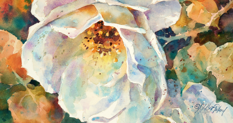 Julie Gilbert Pollard: Watercolor Unleashed: Painting White Flowers ...
