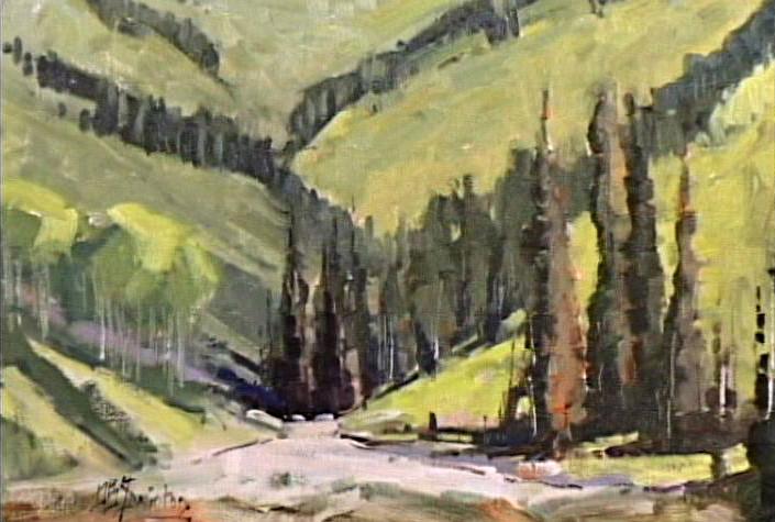 Doug Swinton: Painting the Alberta Landscape in Oil - PaintTube.tv