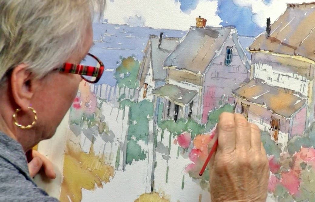 Joyce Hicks: Coastal Cottages - Transforming the Landscape in Watercol ...