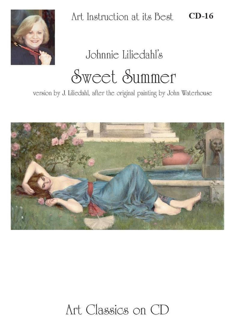 Johnnie Liliedahl - Sweet Summer, after John W. Waterhouse - PaintTube.tv