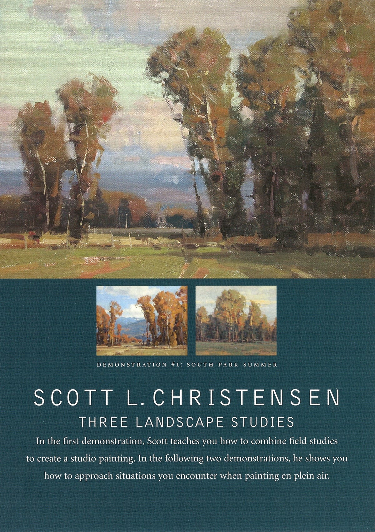 Scott Christensen - Three Landscape Studies - PaintTube.tv