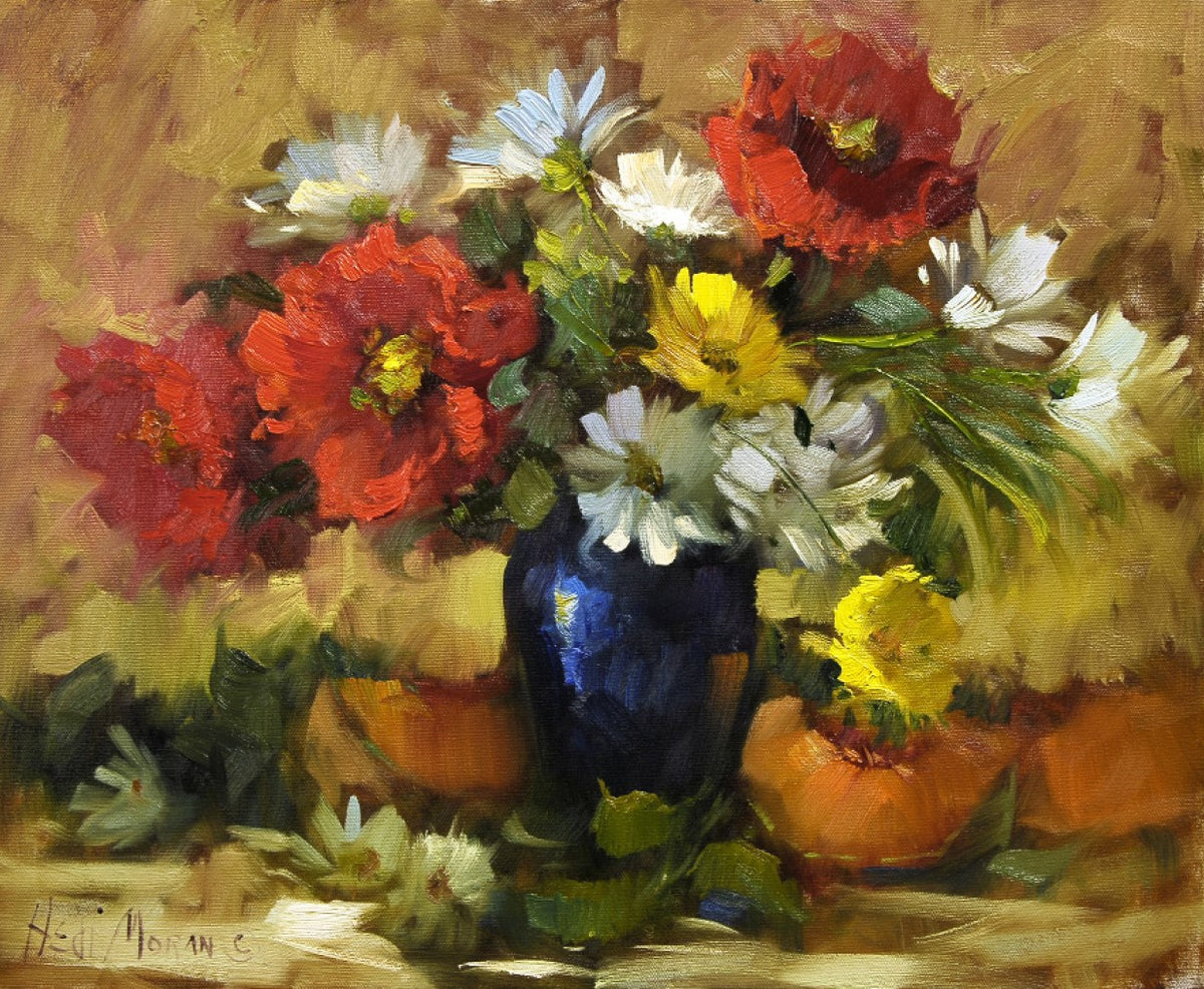 Hedi Moran - Florals (2 programs) Poppies & Canteloupe and Roses ...