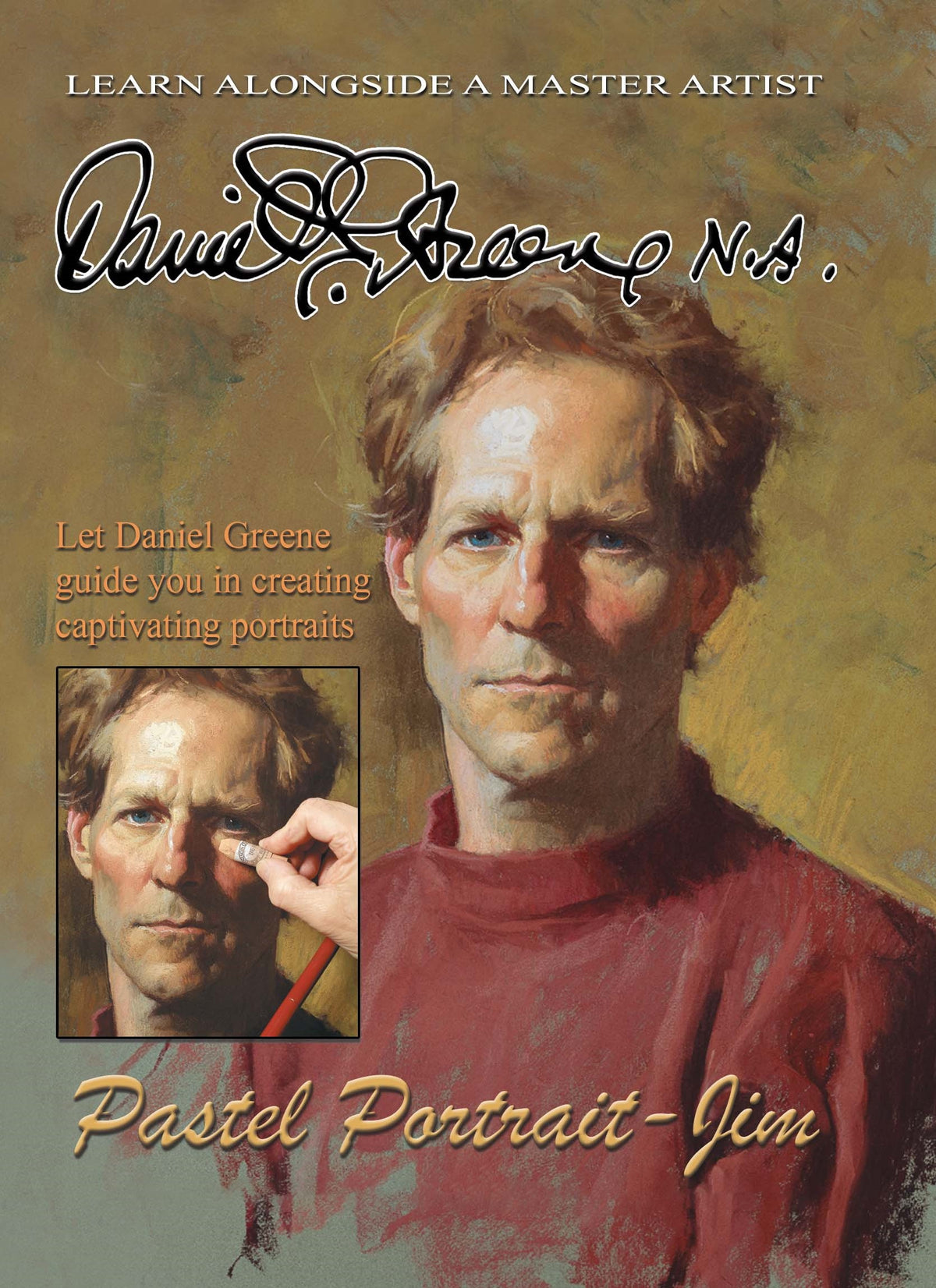 Daniel Greene - Pastel Portrait - Jim - PaintTube.tv