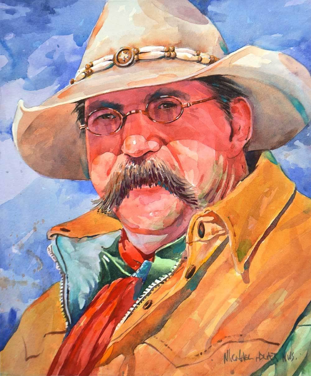 Michael Holter: 7 Steps to Watercolor Portraits - PaintTube.tv