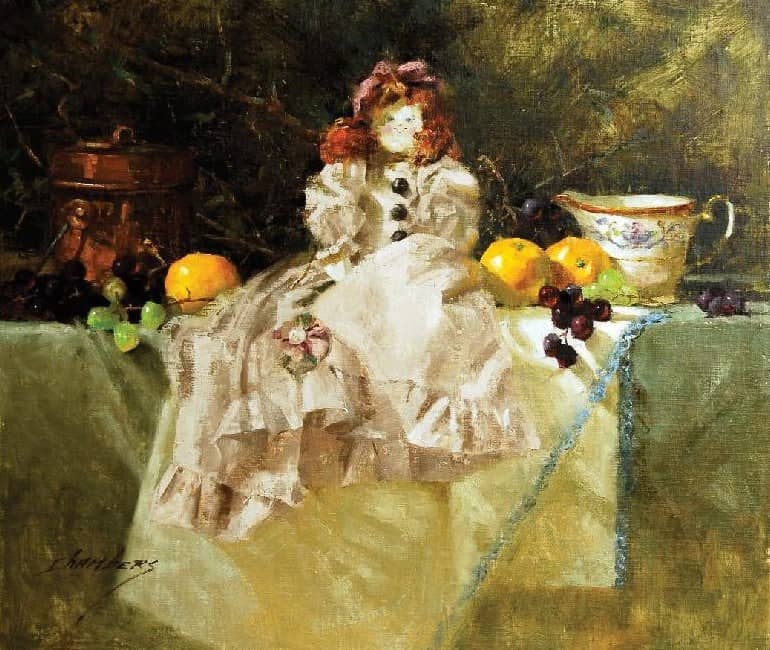 Jean Chambers - Ragdoll Tea Party - PaintTube.tv