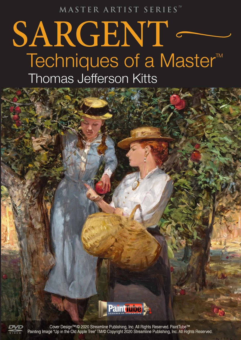 Thomas Jefferson Kitts: Sargent - Techniques of a Master - PaintTube.tv