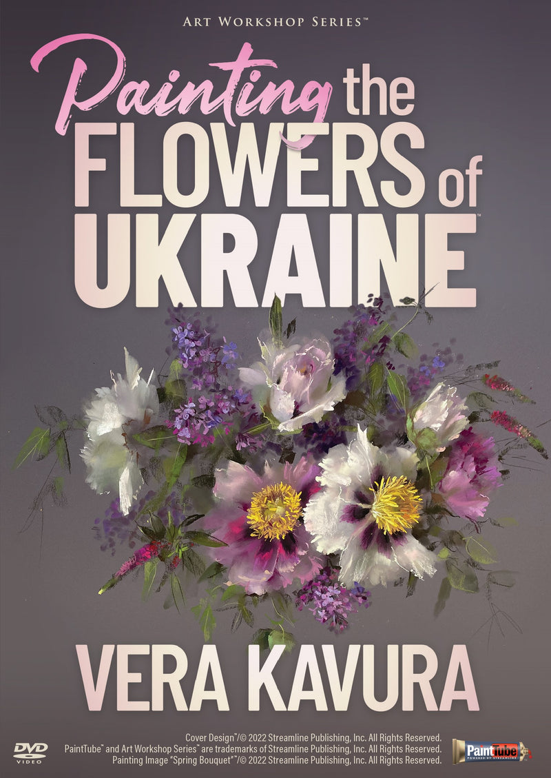 Vera Kavura: Painting the Flowers of Ukraine - PaintTube.tv