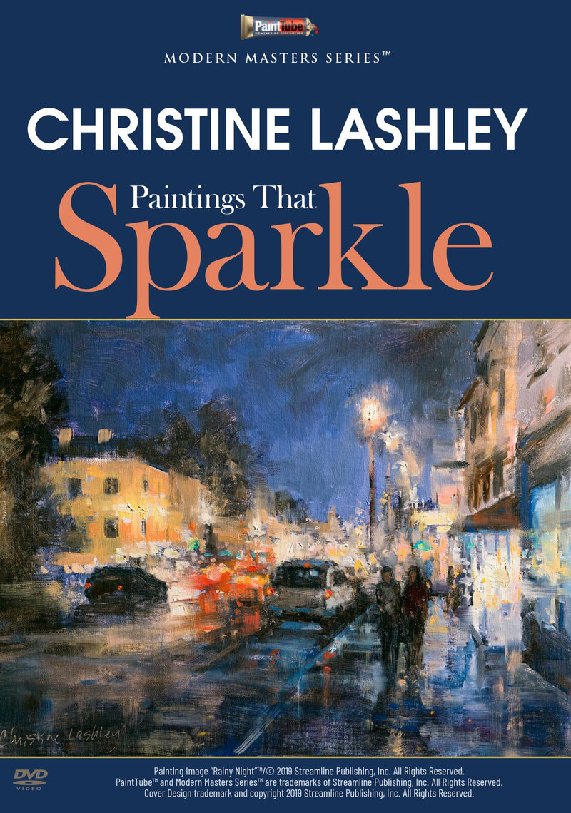 Christine Lashley: Paintings That Sparkle - PaintTube.tv