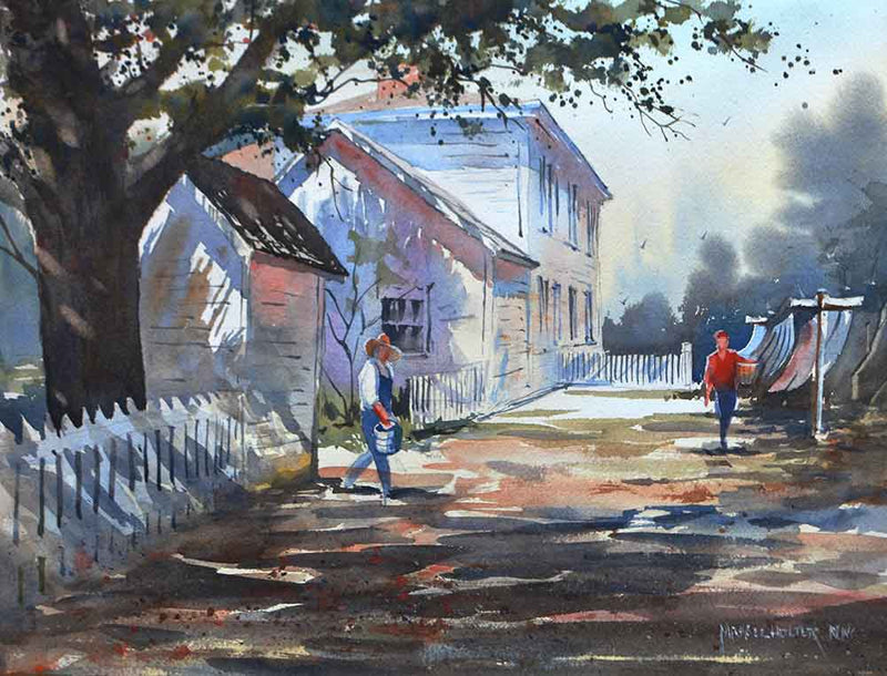 Michael Holter: Watercolor from Photos - PaintTube.tv