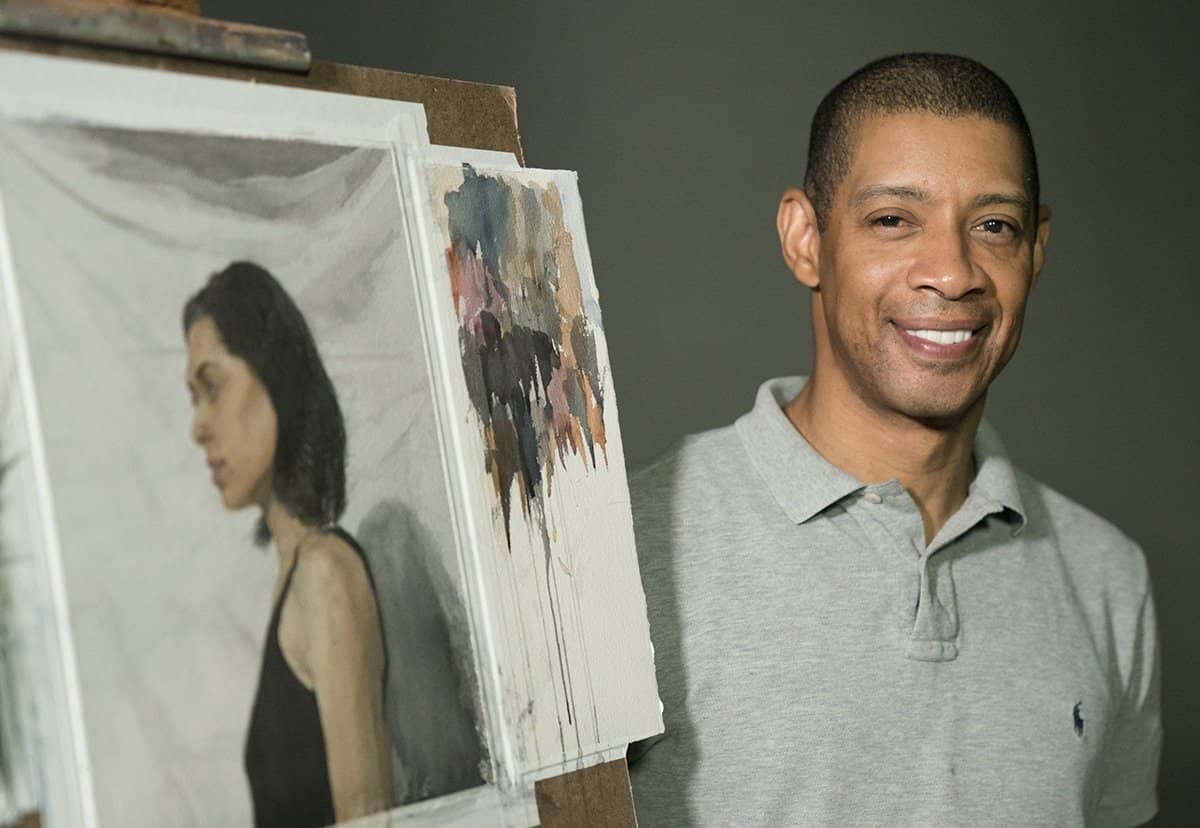 Mario A. Robinson: Watercolor Portraits - PaintTube.tv