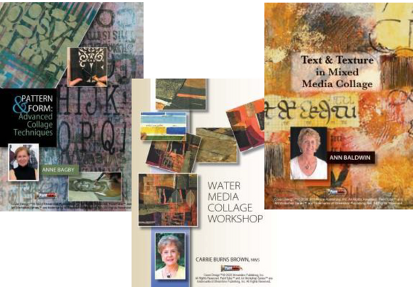 Mixed Media Collage With Text