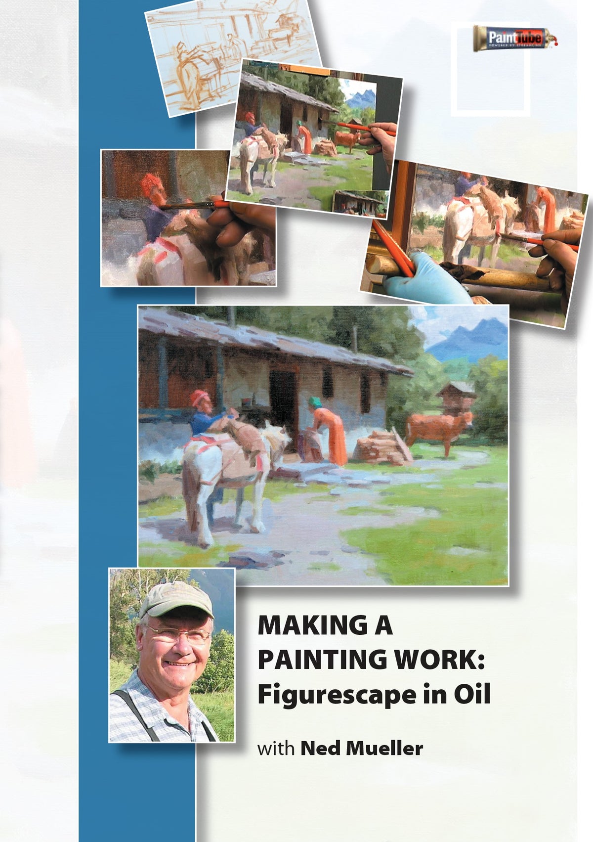Ned Mueller: Making a Painting Work - Figurescape in Oil - PaintTube.tv