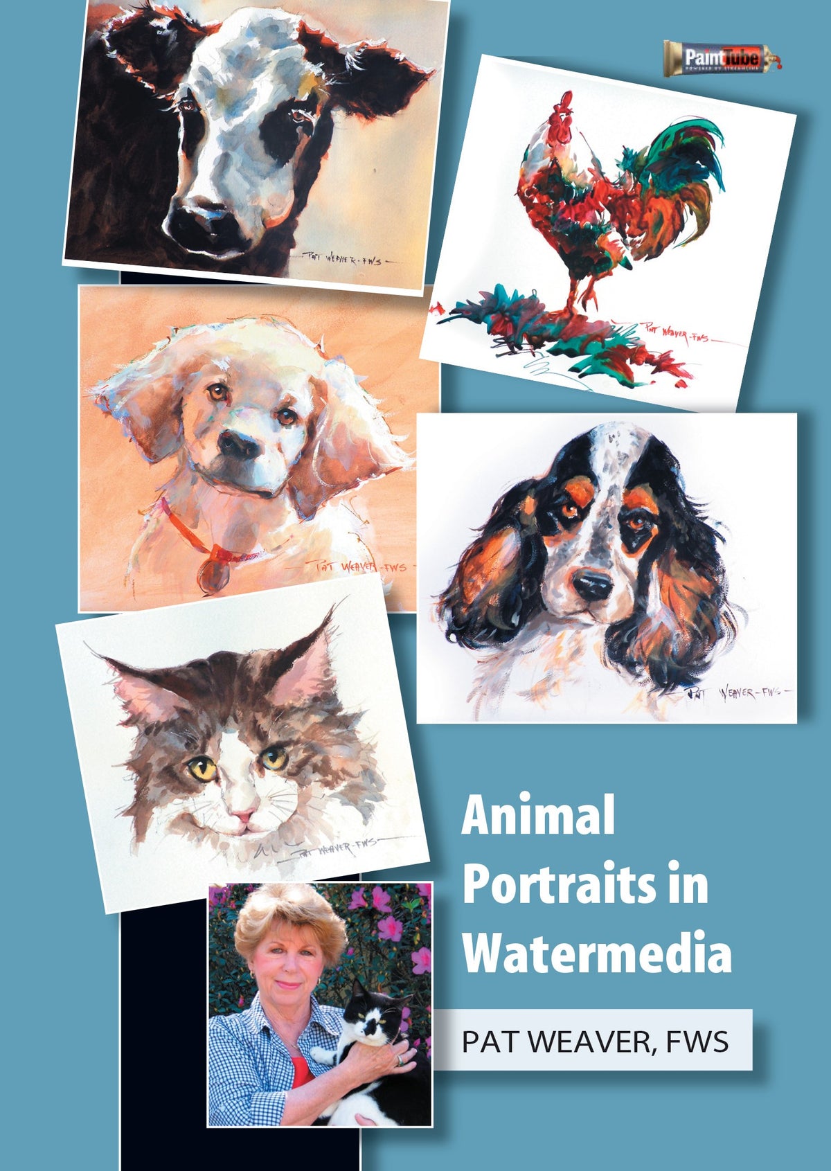 Pat Weaver: Animal Portraits in Watermedia - PaintTube.tv