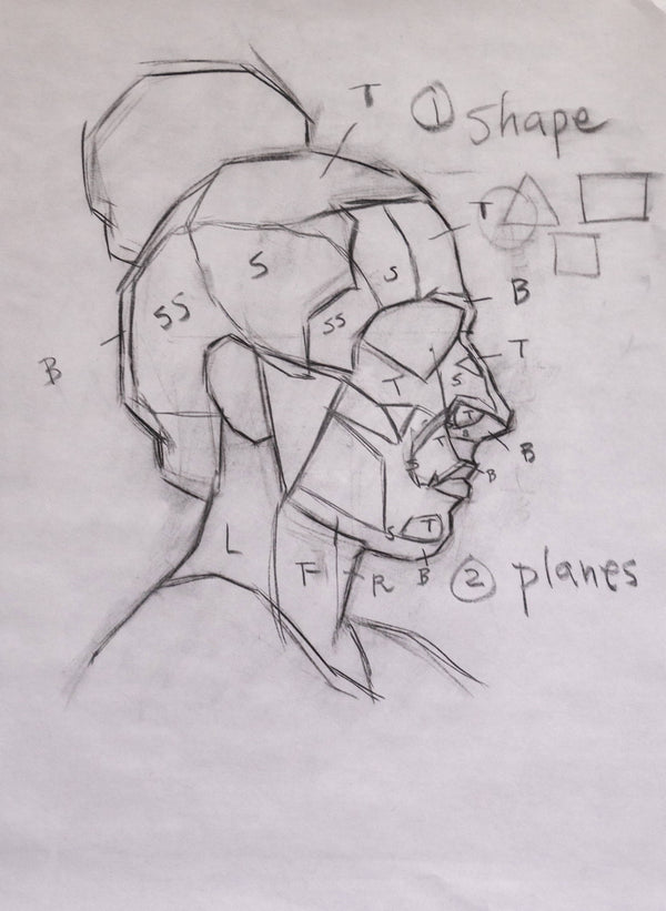 Oliver Sin: Portrait Drawing Simplified - PaintTube.tv