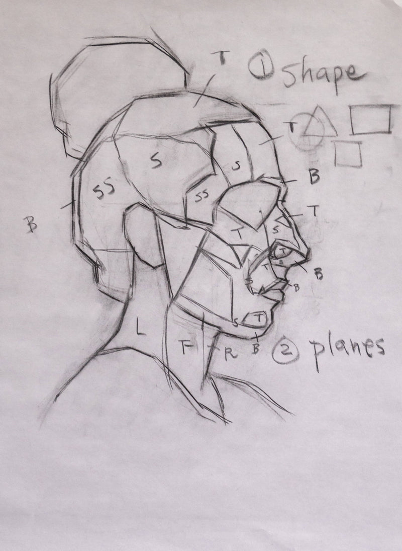 Oliver Sin: Portrait Drawing Simplified - PaintTube.tv