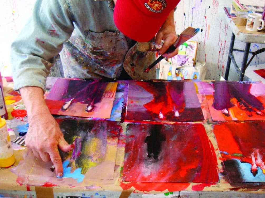 Robert Burridge: Loosen Up & Improvisation - PaintTube.tv