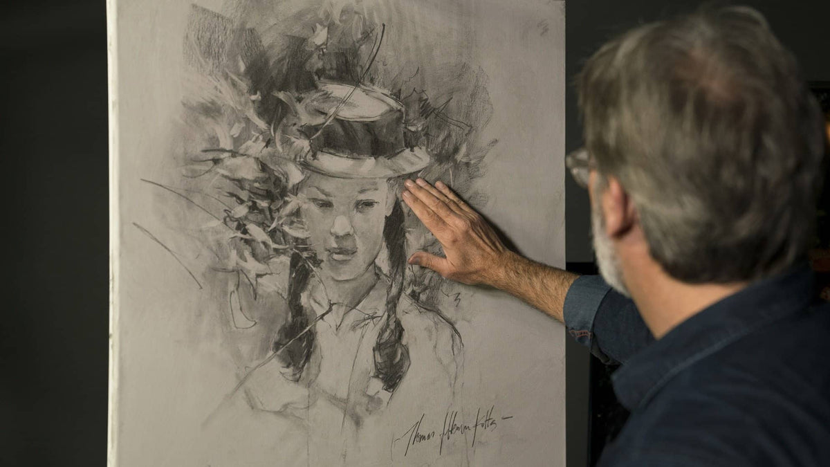 Thomas Jefferson Kitts: Sargent - Techniques of a Master - PaintTube.tv